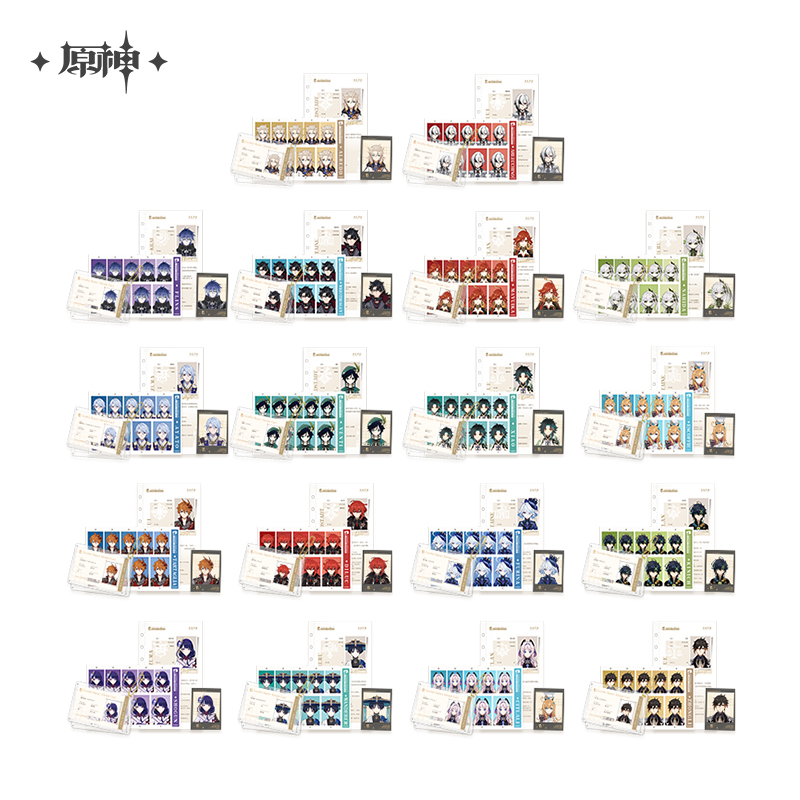 【Pre-order】Genshin Impact - Timelight Memory Box Series Archive Set ...