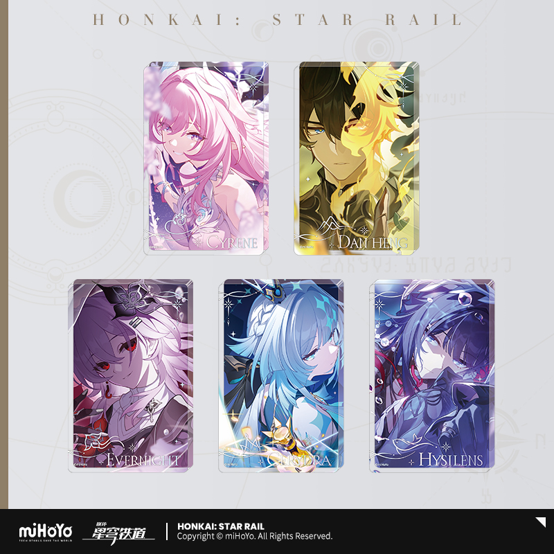 Honkai: Star Rail - Amphoreus' Saga of Heroes Series Acrylic Ornament ...