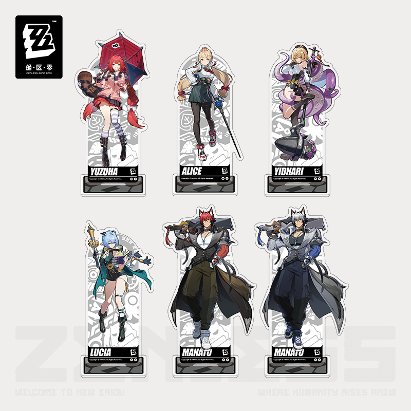 【Pre-Order】Zenless Zone Zero - Standing Design Series Acrylic Standee ...