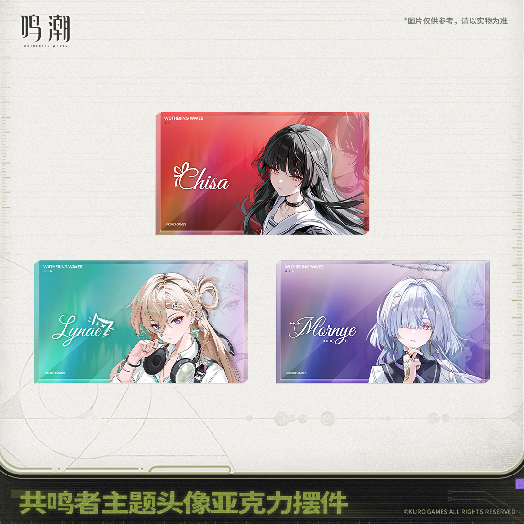 Wuthering Waves - Resonator Themed Avatar Acrylic Block - OMO Merch